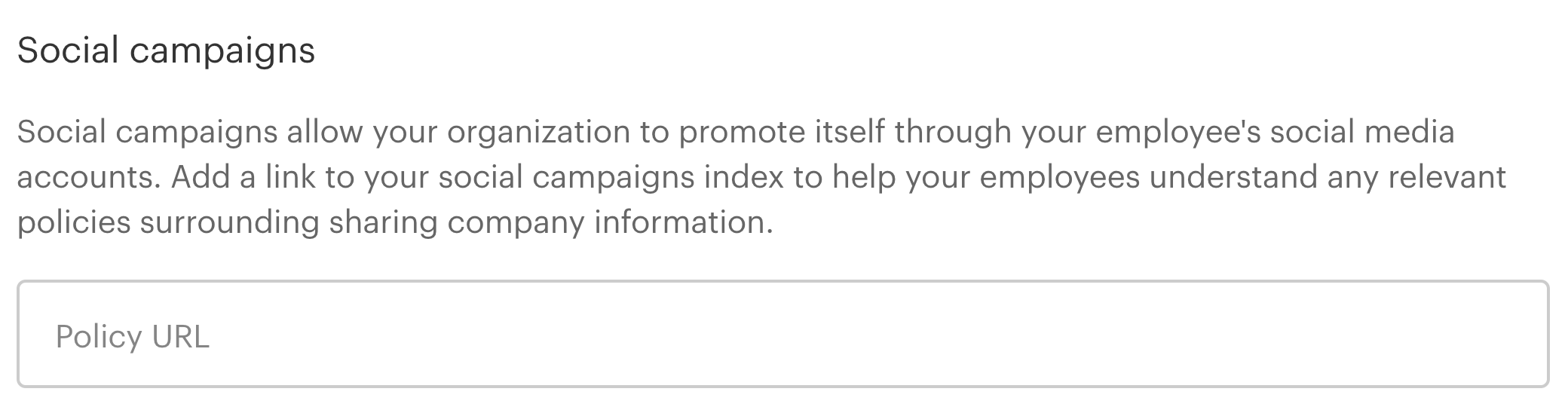 App Management: General Setup – Simpplr One