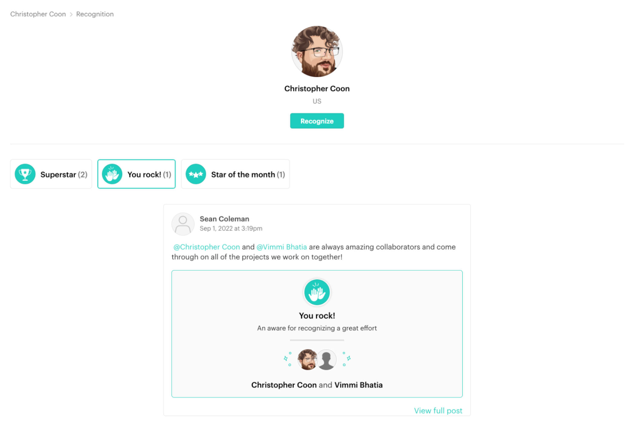 How to use the Simpplr Recognition Suite – Simpplr One