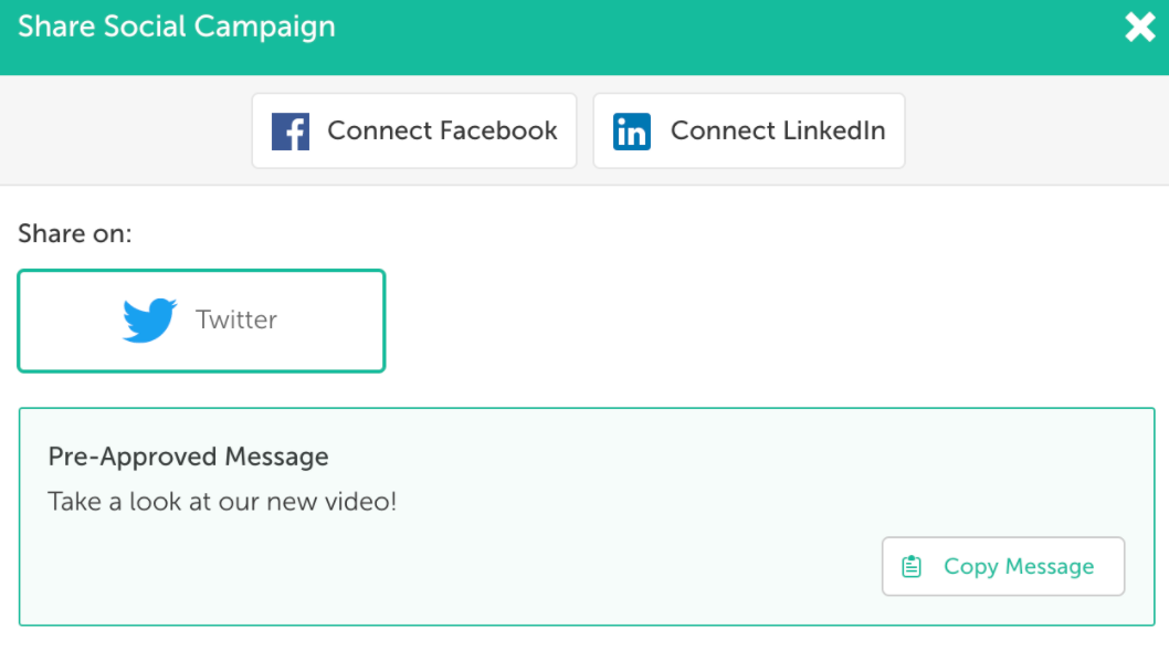 App Management: Social Campaigns – Simpplr One