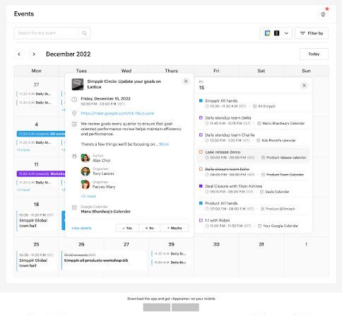 What are events? – Simpplr One