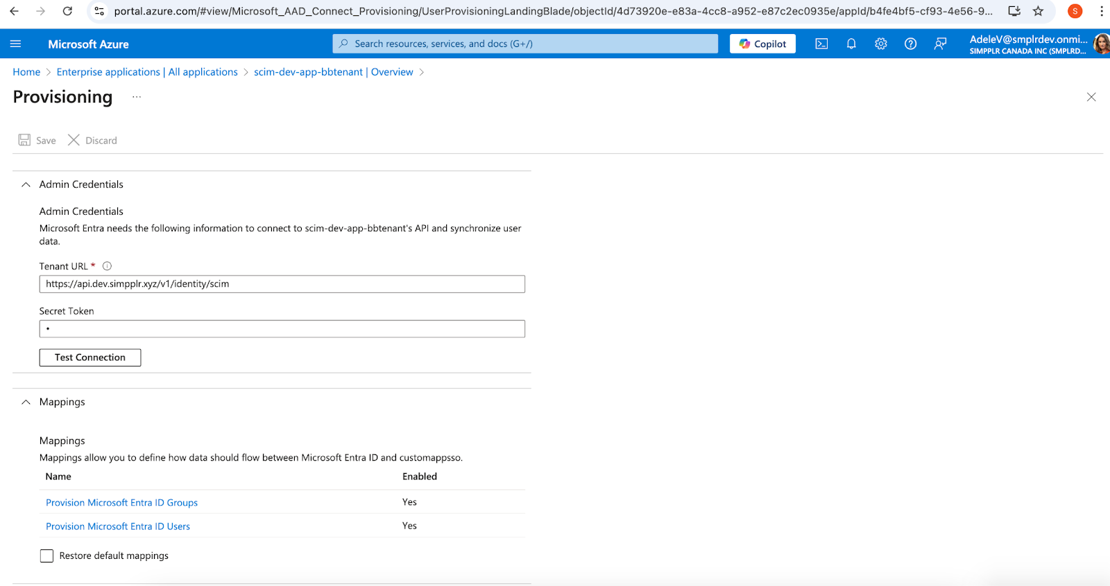 User Provisioning with Microsoft Entra ID – Simpplr One
