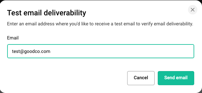 App Management: Email setup – Simpplr One