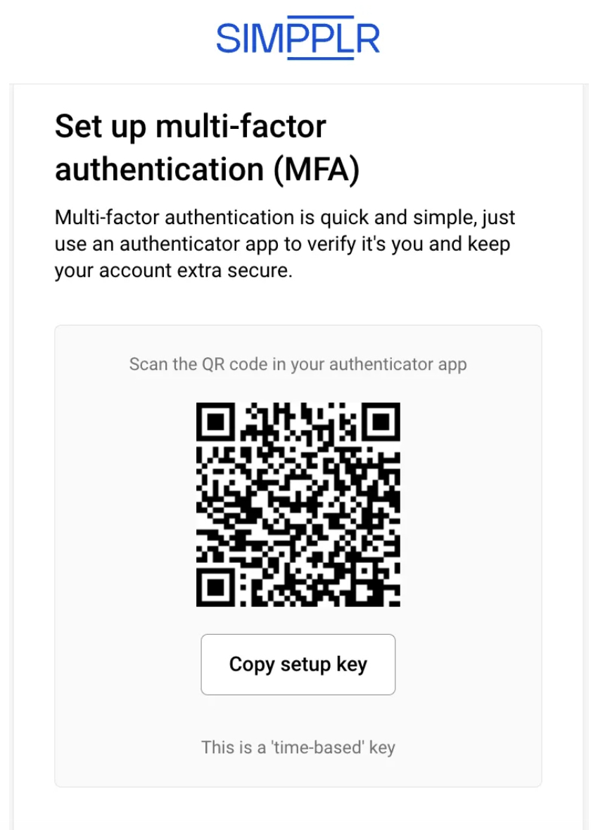 Multi-factor authentication (MFA) with Simpplr – Simpplr One