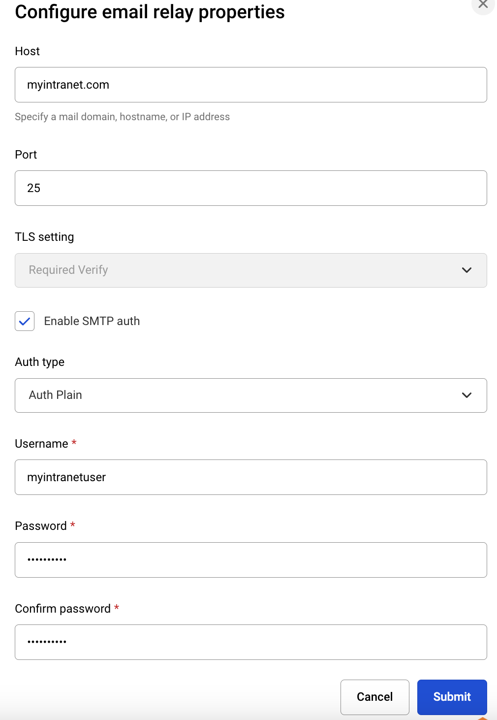 App Management: Email setup – Simpplr One