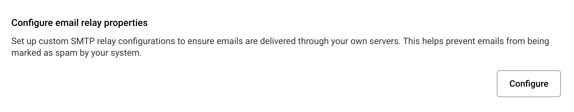 App Management: Email setup – Simpplr One