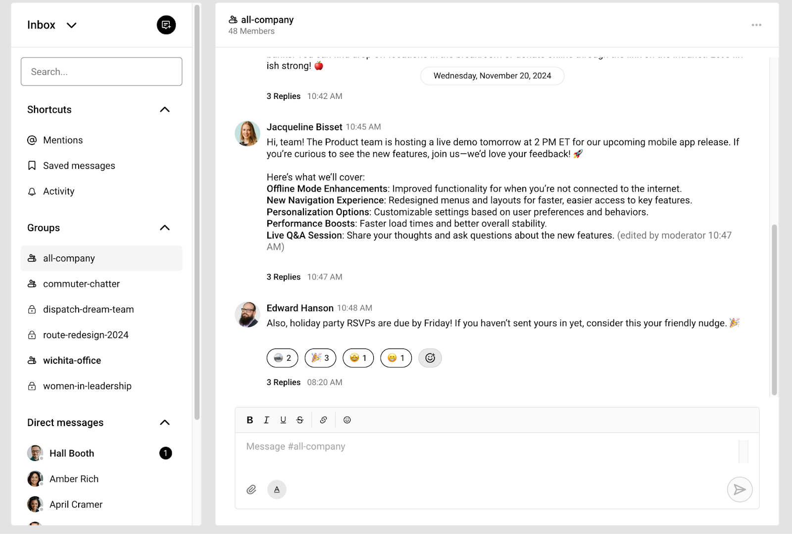 Native messaging – Simpplr One
