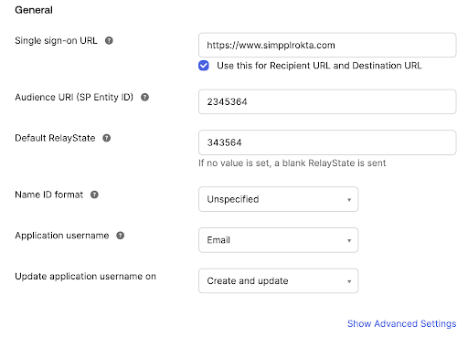 Okta SSO (SAML) Configuration and Just-In-Time Provisioning – Simpplr One