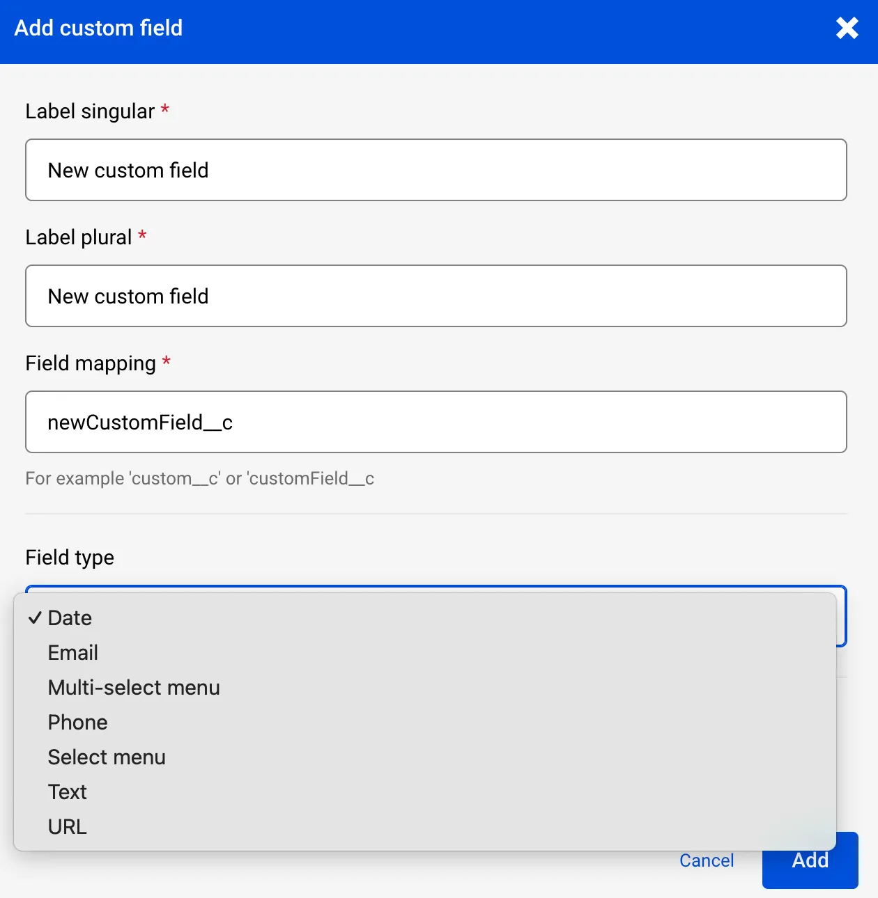 App Management: Custom User Fields – Simpplr One