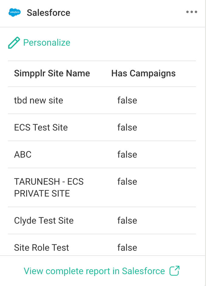 Setting up the Salesforce App Tile – Simpplr One